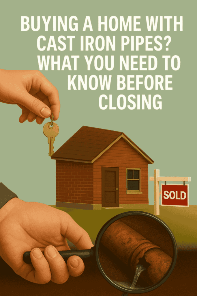 Buying a Home with Cast Iron Pipes? What You Need to Know Before Closing